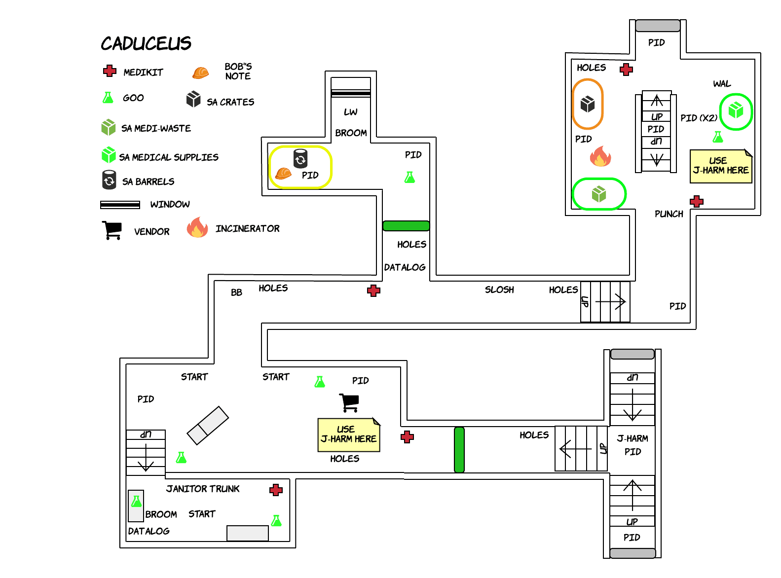 Caduceus - Viscera Cleanup Detail Walkthrough - Neoseeker