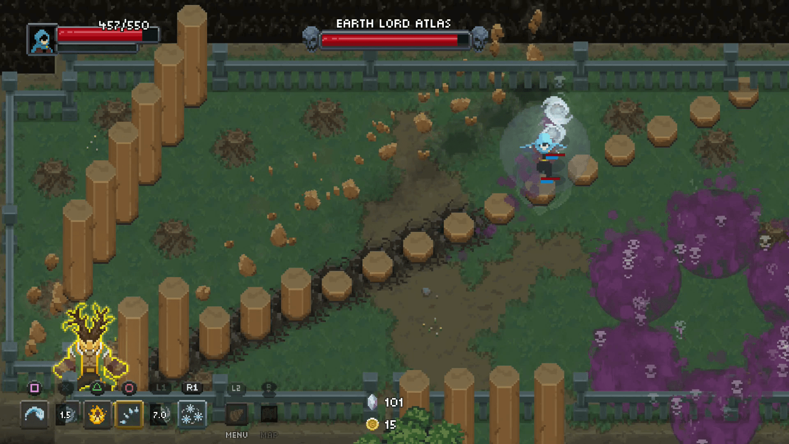 Earth Lord Atlas - Wizard of Legend Walkthrough - Neoseeker