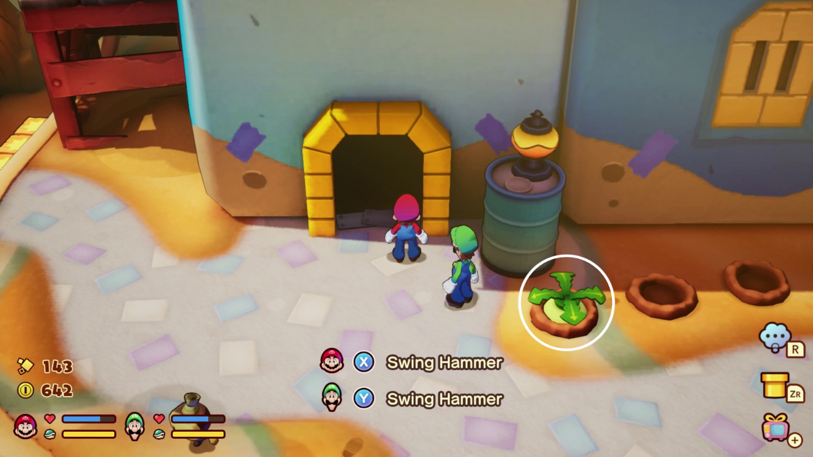 Grampy Turnips - Mario & Luigi: Brothership Walkthrough - Neoseeker