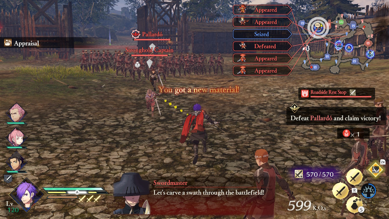 Chapter 9: Defend the Border Stronghold Guide - Fire Emblem Warriors ...