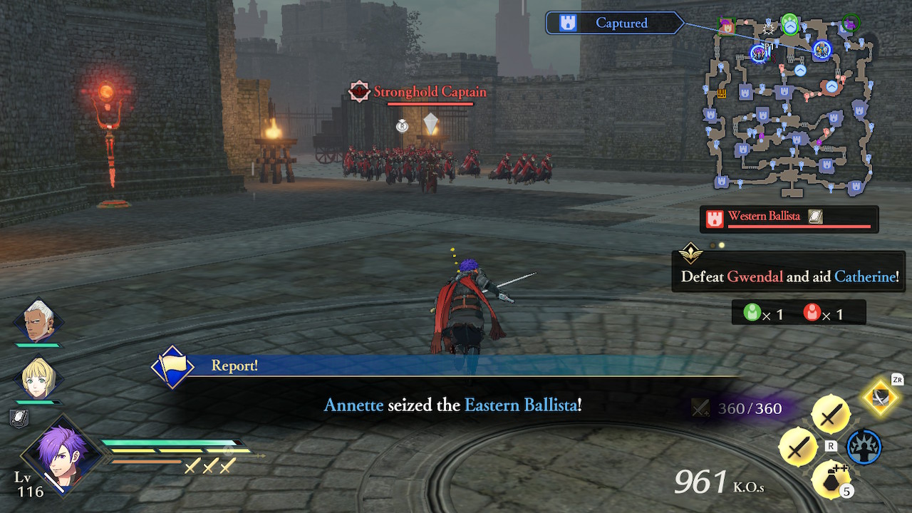 Chapter 9: Saving of the Silver Maiden Guide - Fire Emblem Warriors ...