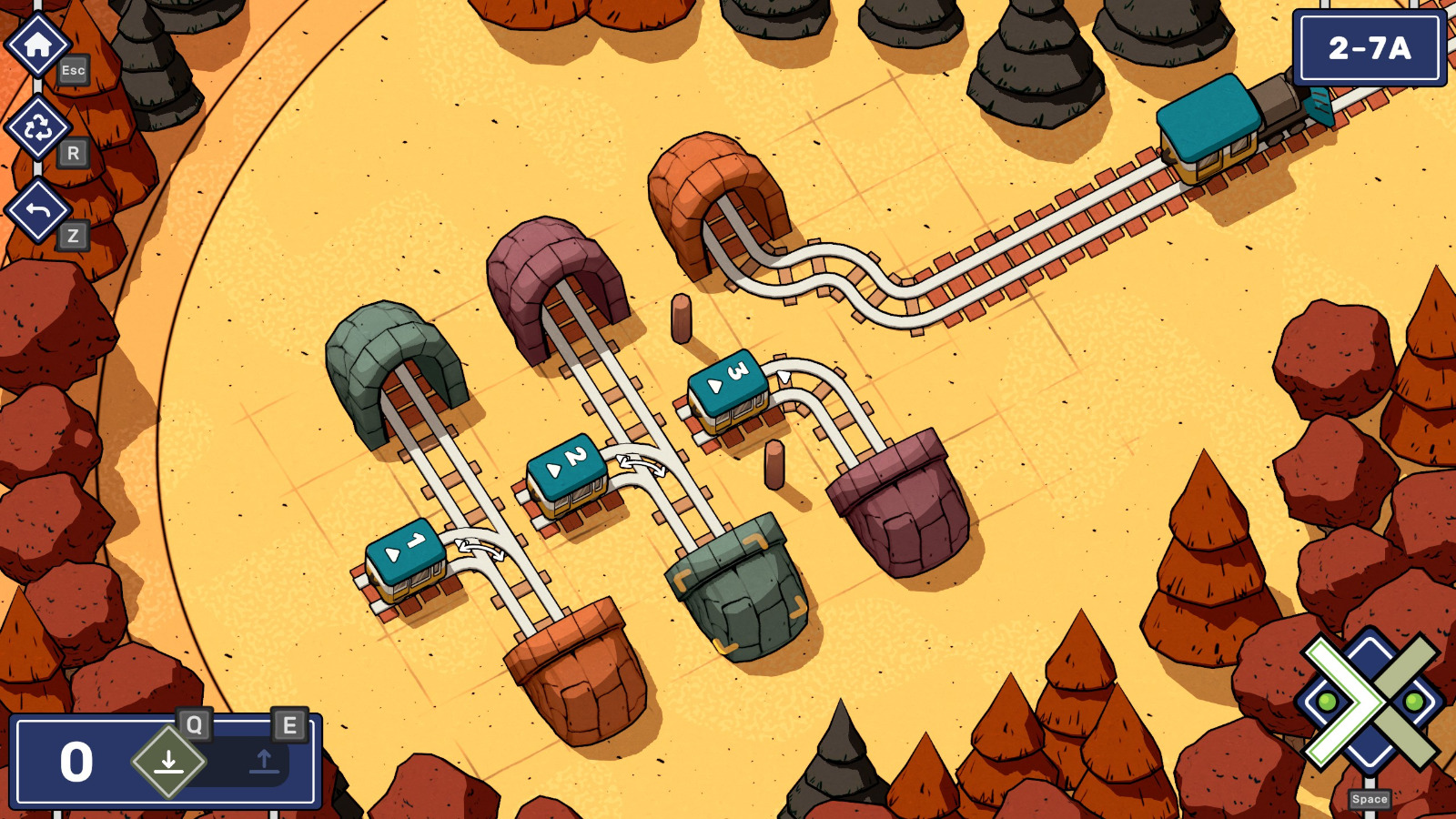 World 2 Puzzle Solutions - Railbound Walkthrough - Neoseeker