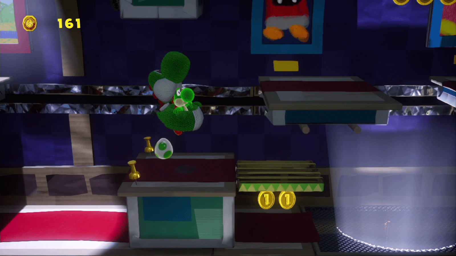 Skulking Around - Yoshi's Crafted World Walkthrough - Neoseeker