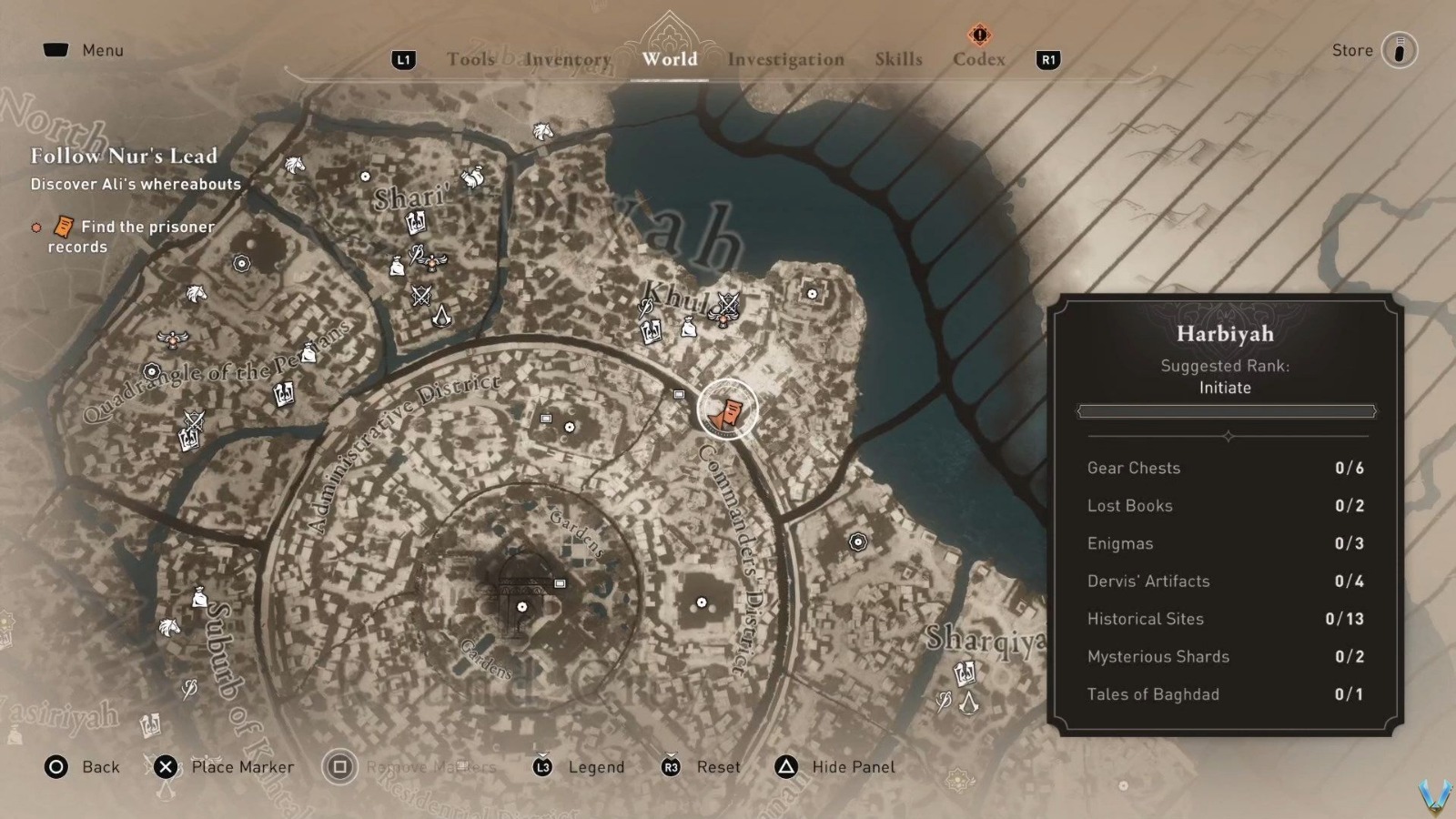 Assassin's Creed Mirage - Harbiyah Gear Chests Locations Guide - Neoseeker