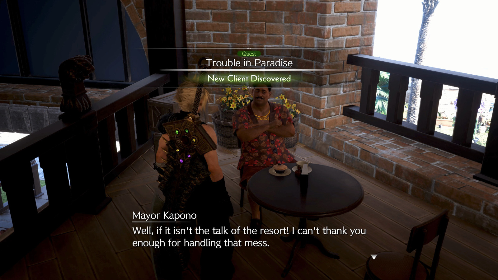 Side Quest: Trouble in Paradise - Final Fantasy VII Rebirth Walkthrough ...