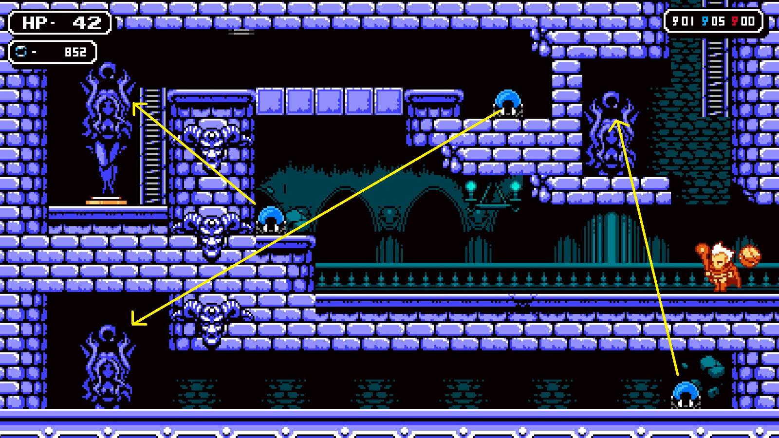Hall of Phantoms - Astalon: Tears of the Earth Walkthrough - Neoseeker
