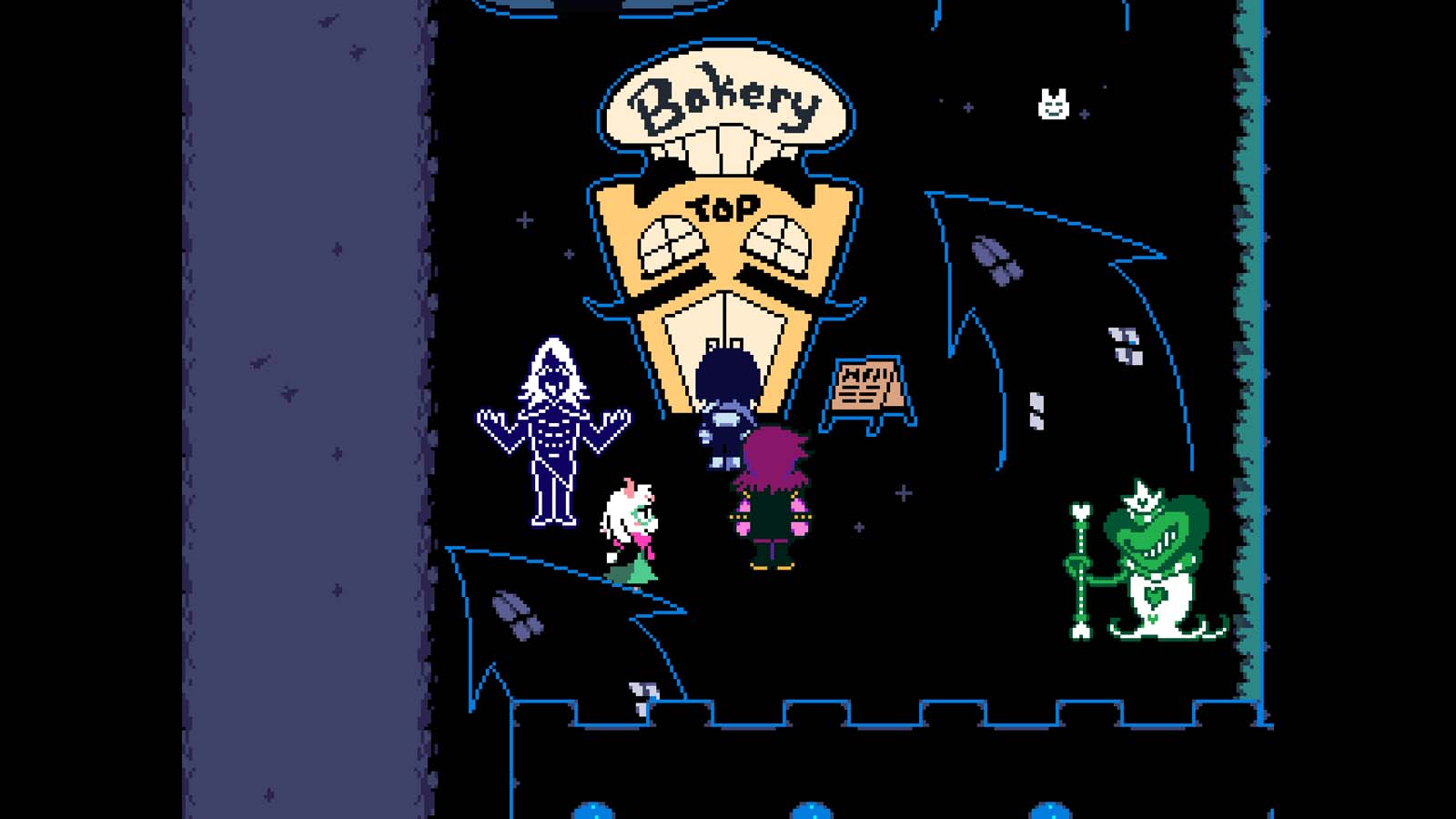 Hometown Chapter 2 - Deltarune Walkthrough - Neoseeker