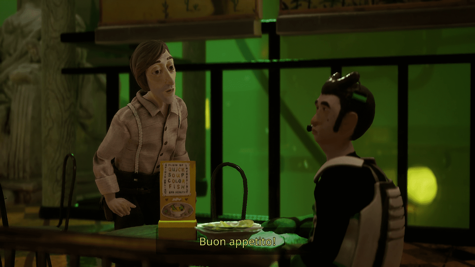 Chapter 2.1 - The Creature from the Sea - Harold Halibut Walkthrough ...