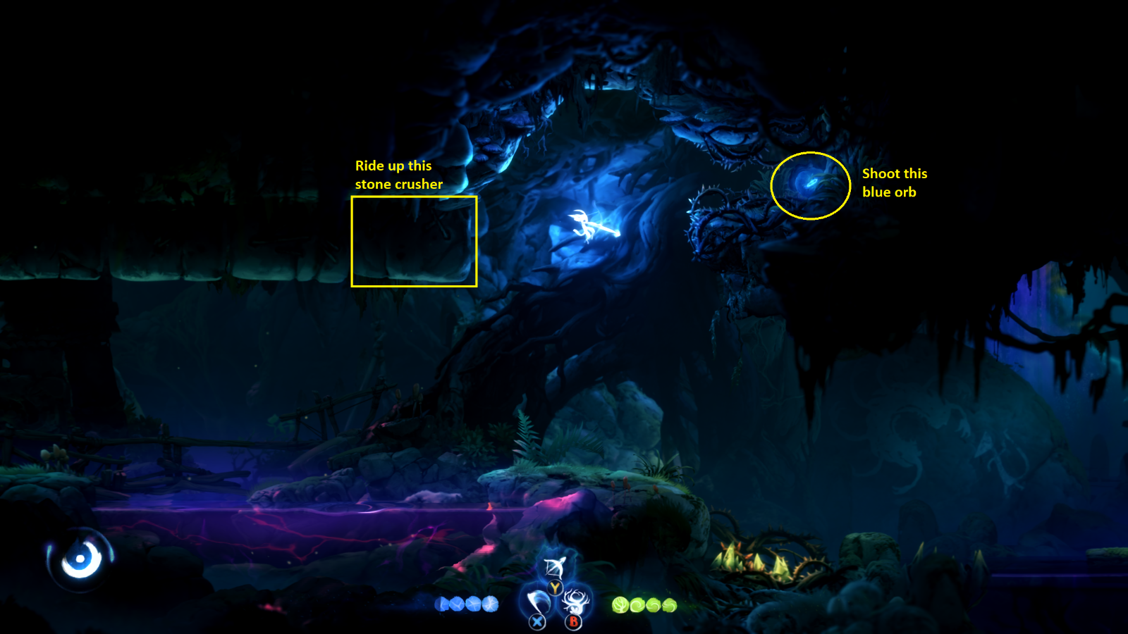 Kwolok's Hollow - Ori and the Will of the Wisps Walkthrough - Neoseeker