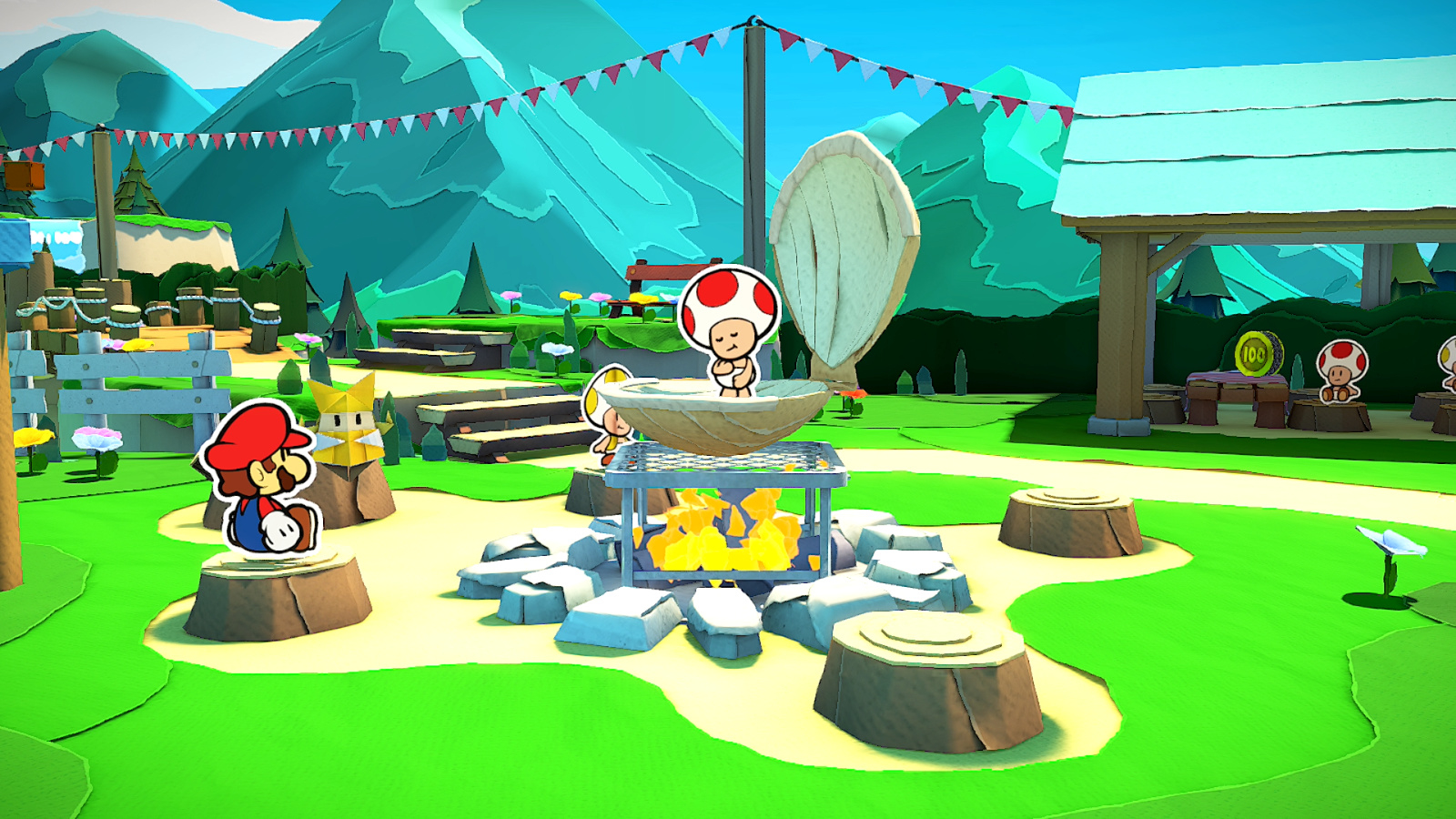 Paper Mario: Origami King - Post Purple Streamer Roundup Walkthrough ...