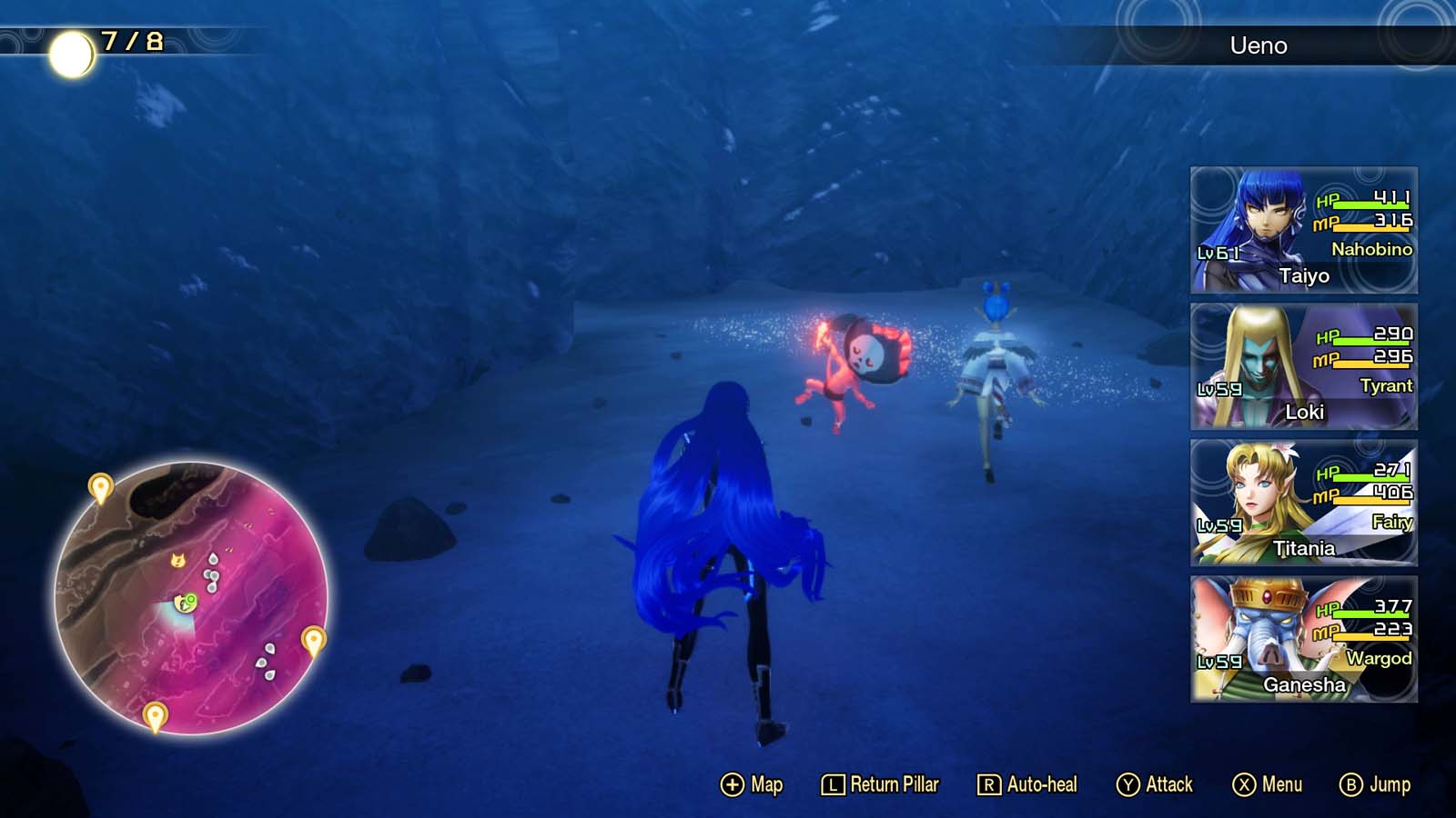 Miman Locations #151-200 for Da'at: Taito - Shin Megami Tensei V ...