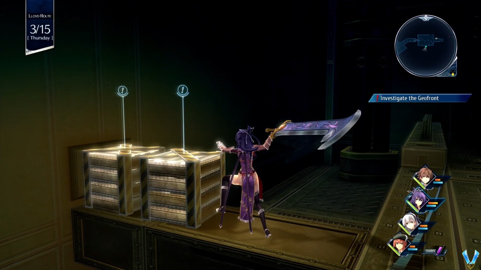 Trails into Reverie - Geofront B Sector - S-II Walkthrough - The Legend ...