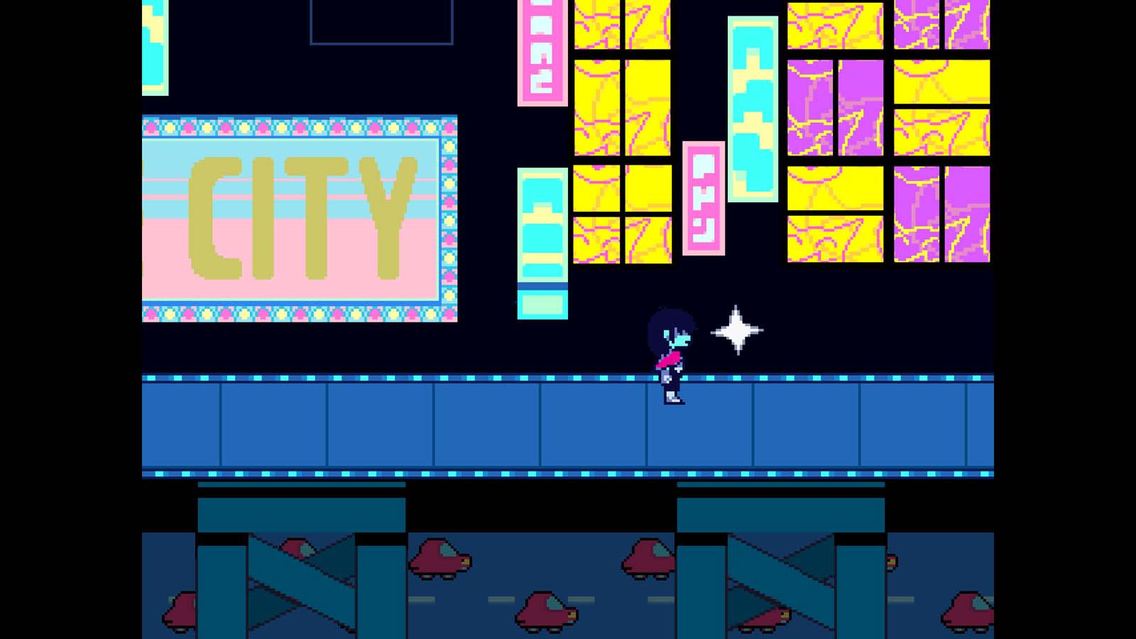 Cyber Field - Deltarune Walkthrough - Neoseeker