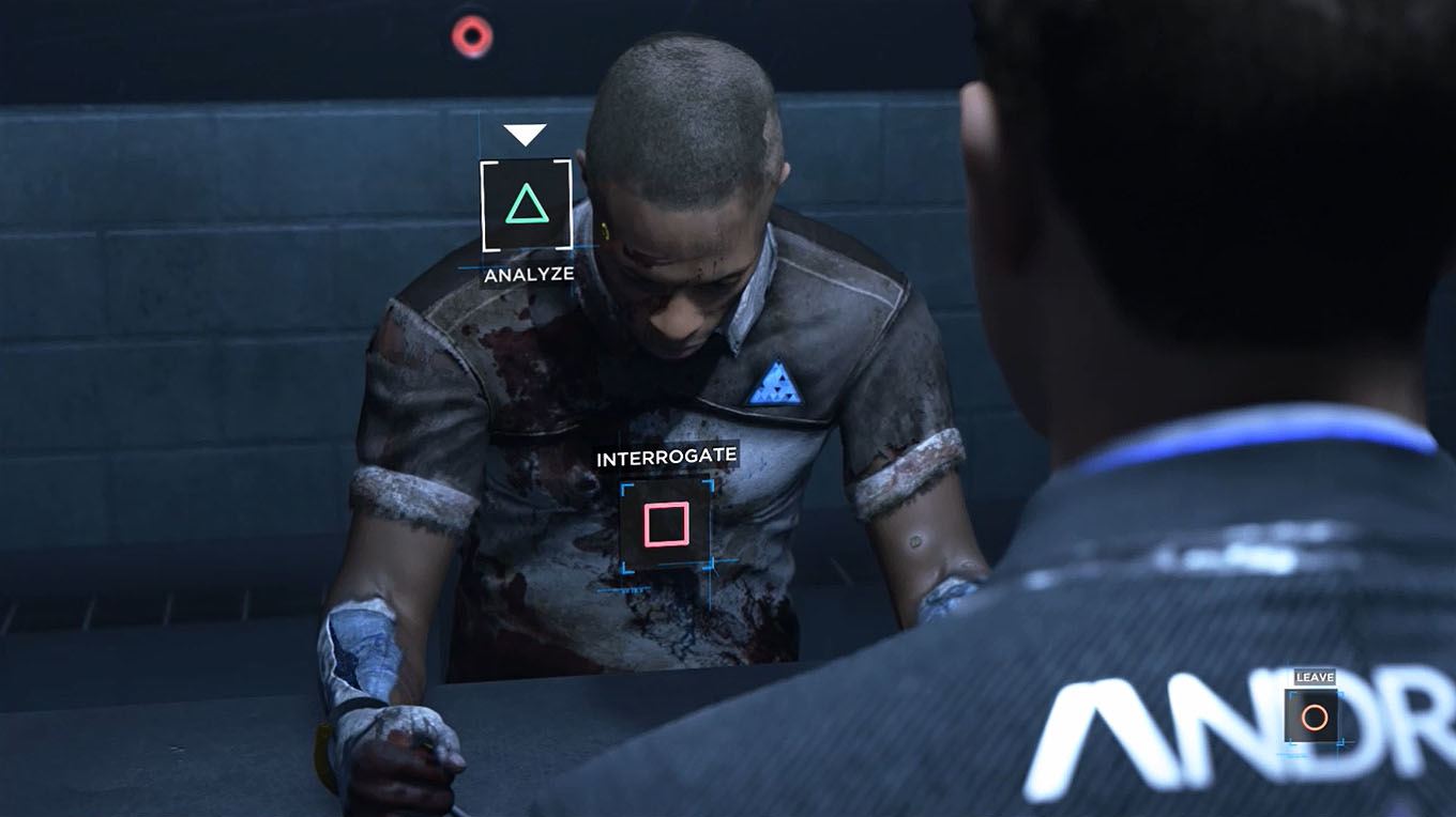 Walkthrough: The Interrogation - Detroit: Become Human - Neoseeker