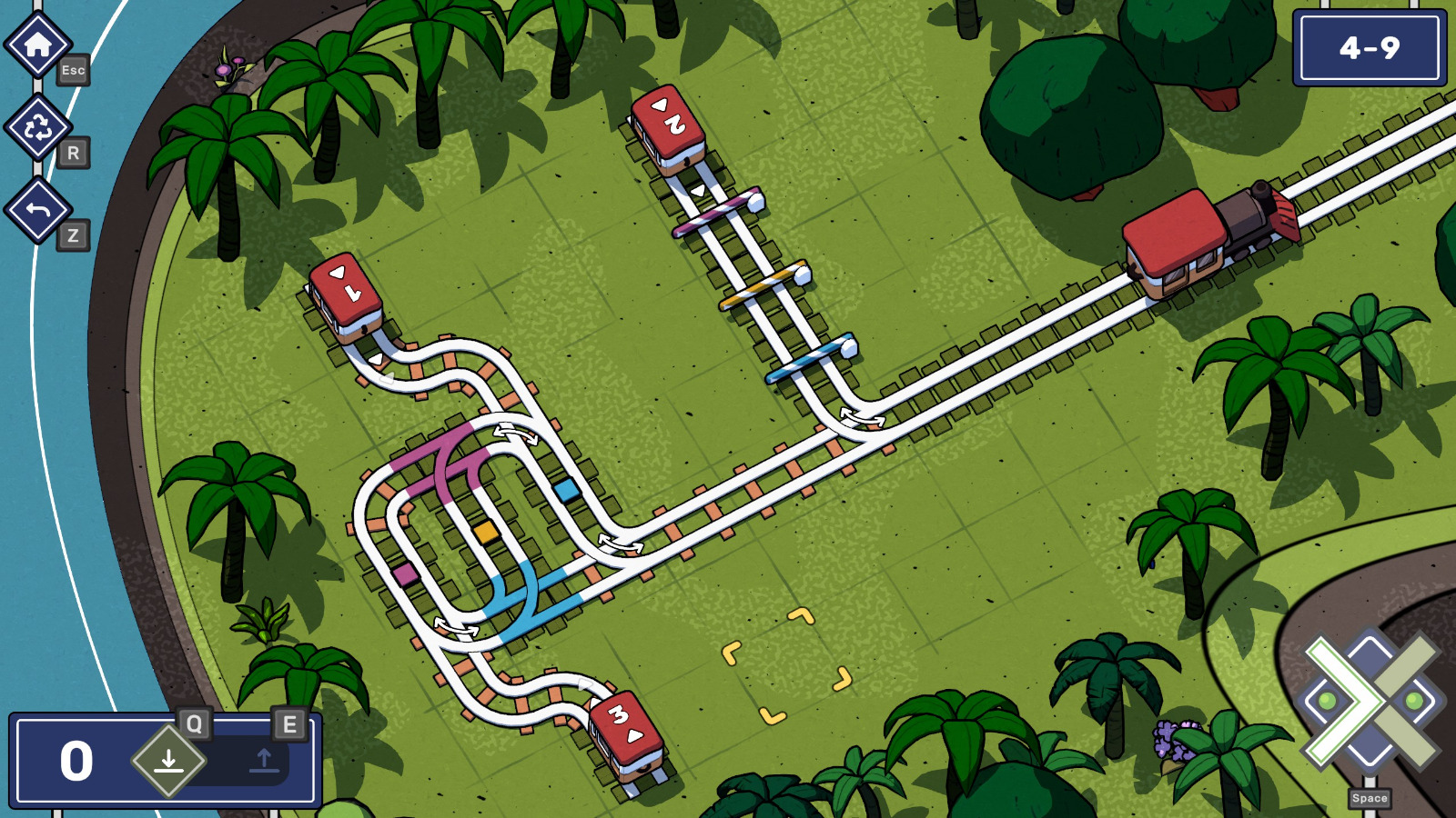 World 4 Puzzle Solutions - Railbound Walkthrough - Neoseeker