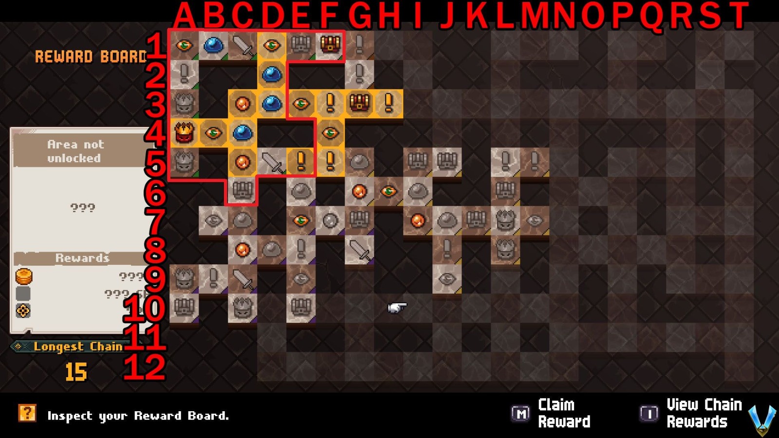 Chained Echoes - All Rohlan Fields Reward Board Guide - Neoseeker