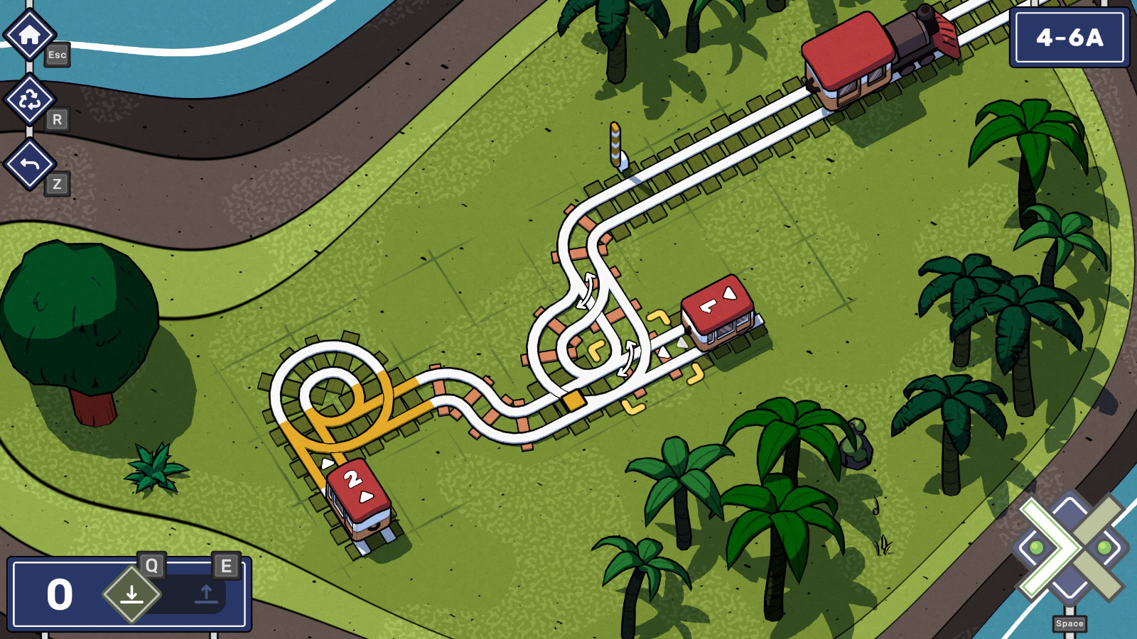 World 4 Puzzle Solutions - Railbound Walkthrough - Neoseeker