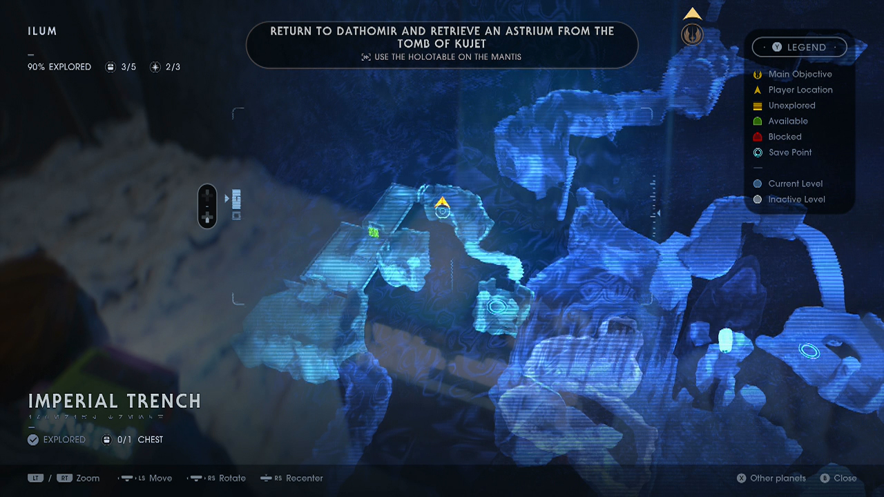 Ilum - Find a Kyber Crystal - Star Wars: Jedi Fallen Order Walkthrough ...