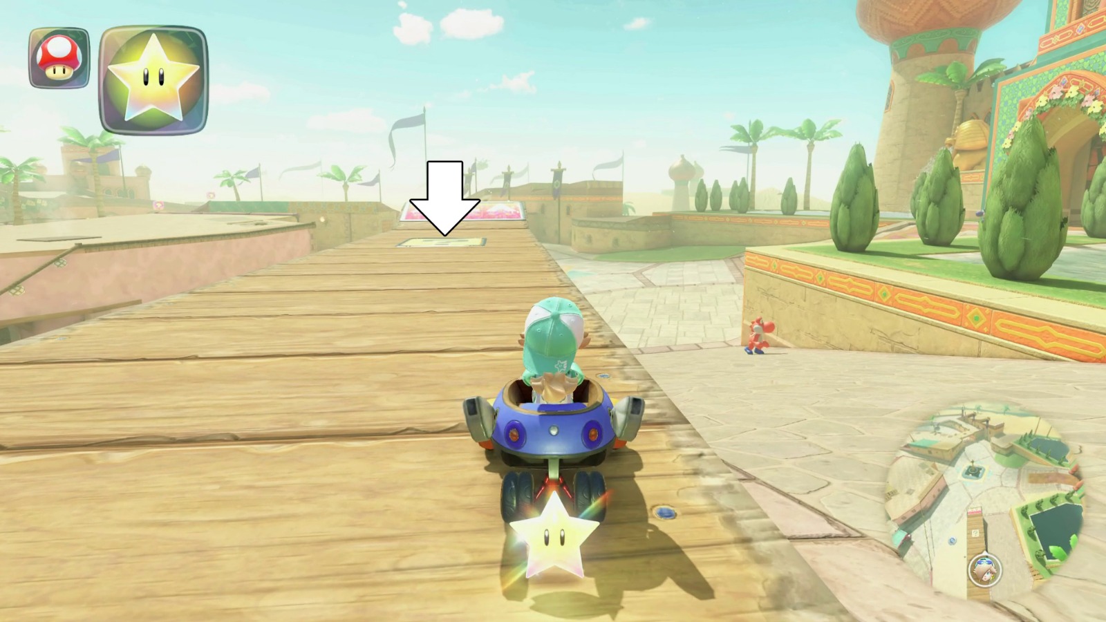 Shy Guy Bazaar Hidden ? Panel Locations - Mario Kart World Walkthrough ...