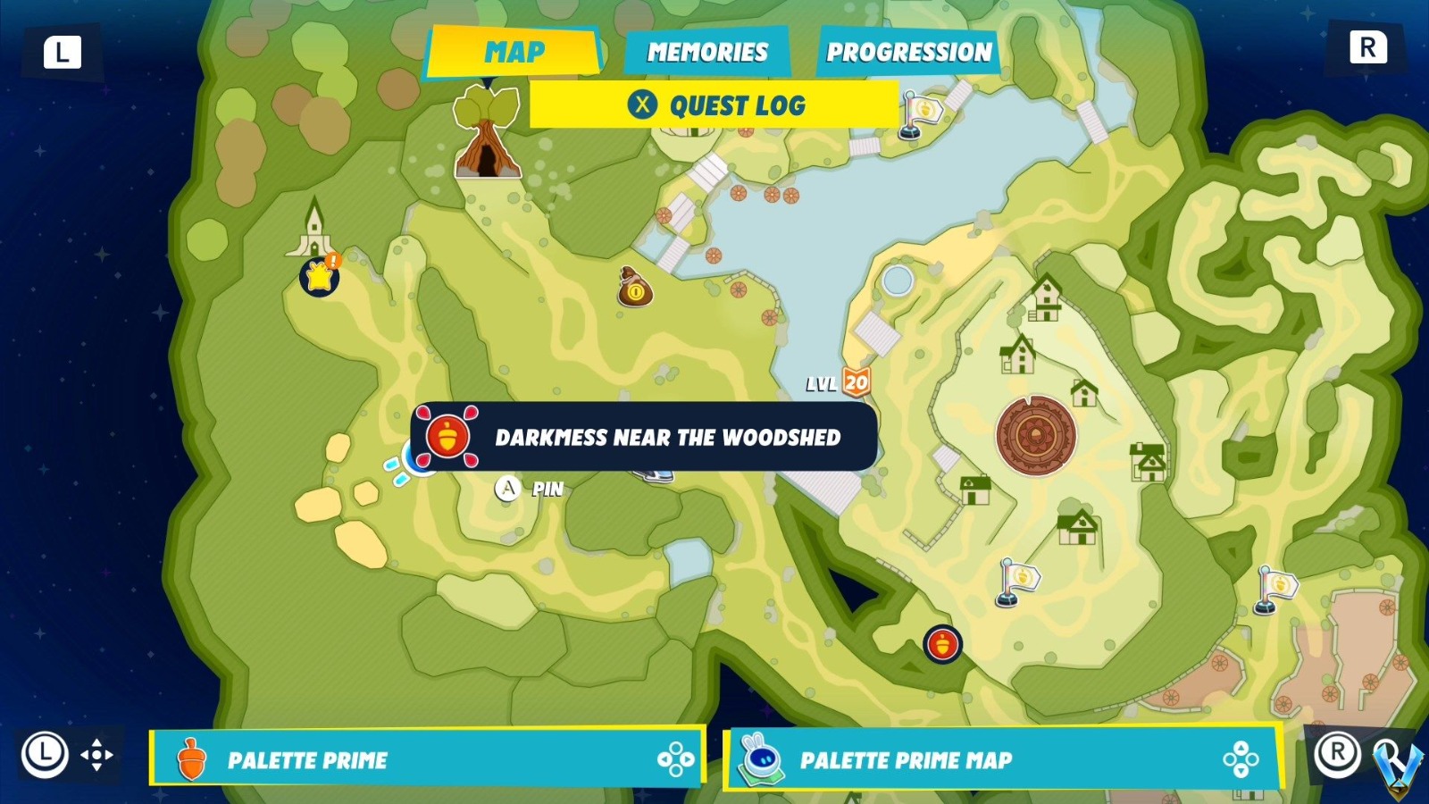 Mario + Rabbids Sparks of Hope - Darkmess near the Woodshed Walkthrough ...