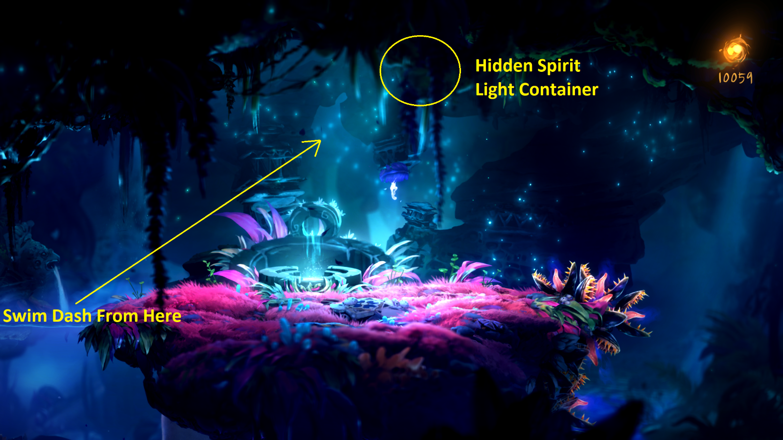 Luma Pools - Ori and the Will of the Wisps Walkthrough - Neoseeker