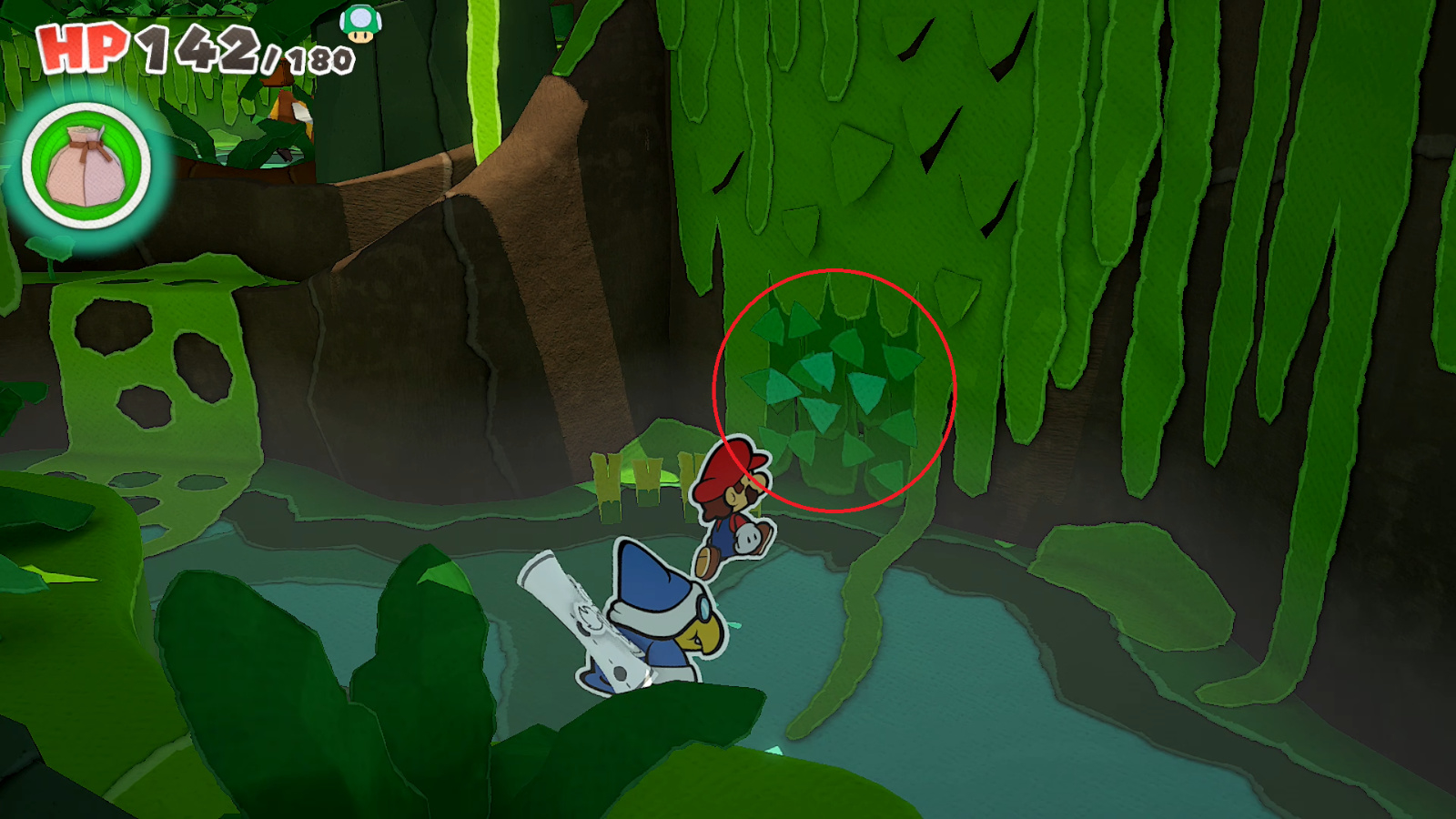 Paper Mario: Origami King - Spring of Jungle Mist Walkthrough - Paper ...