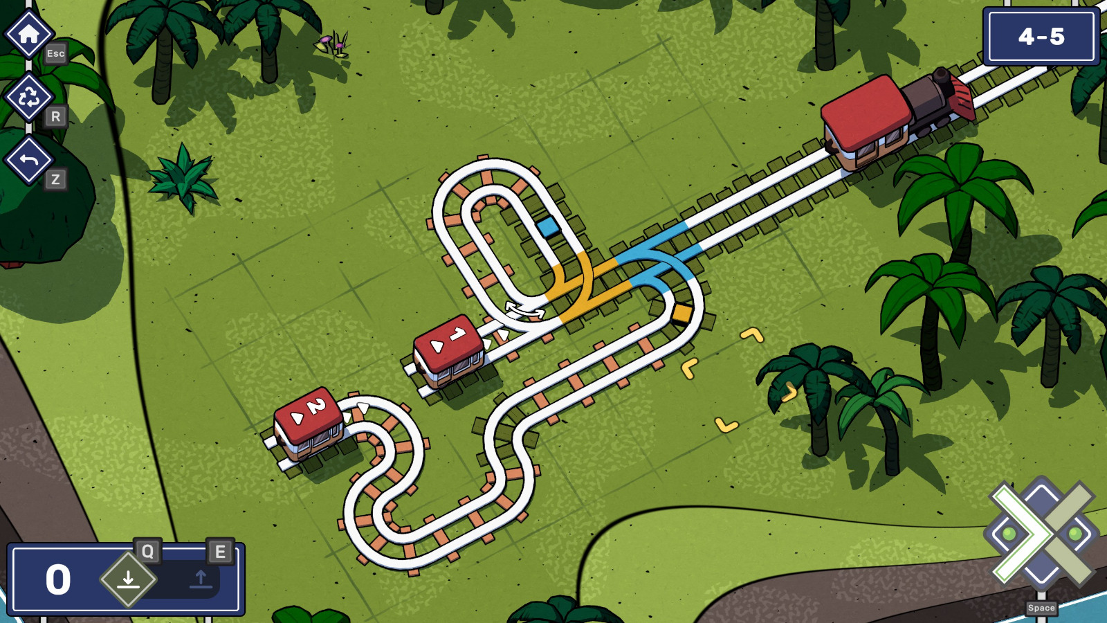 World 4 Puzzle Solutions - Railbound Walkthrough - Neoseeker