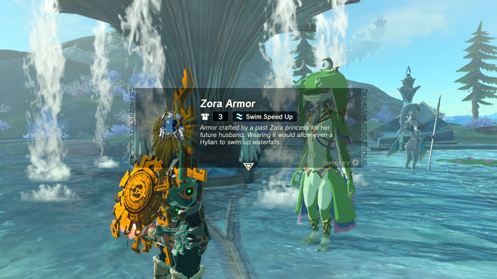 Restoring the Zora Armor - The Legend of Zelda: Tears of the Kingdom Walkthrough - Neoseeker