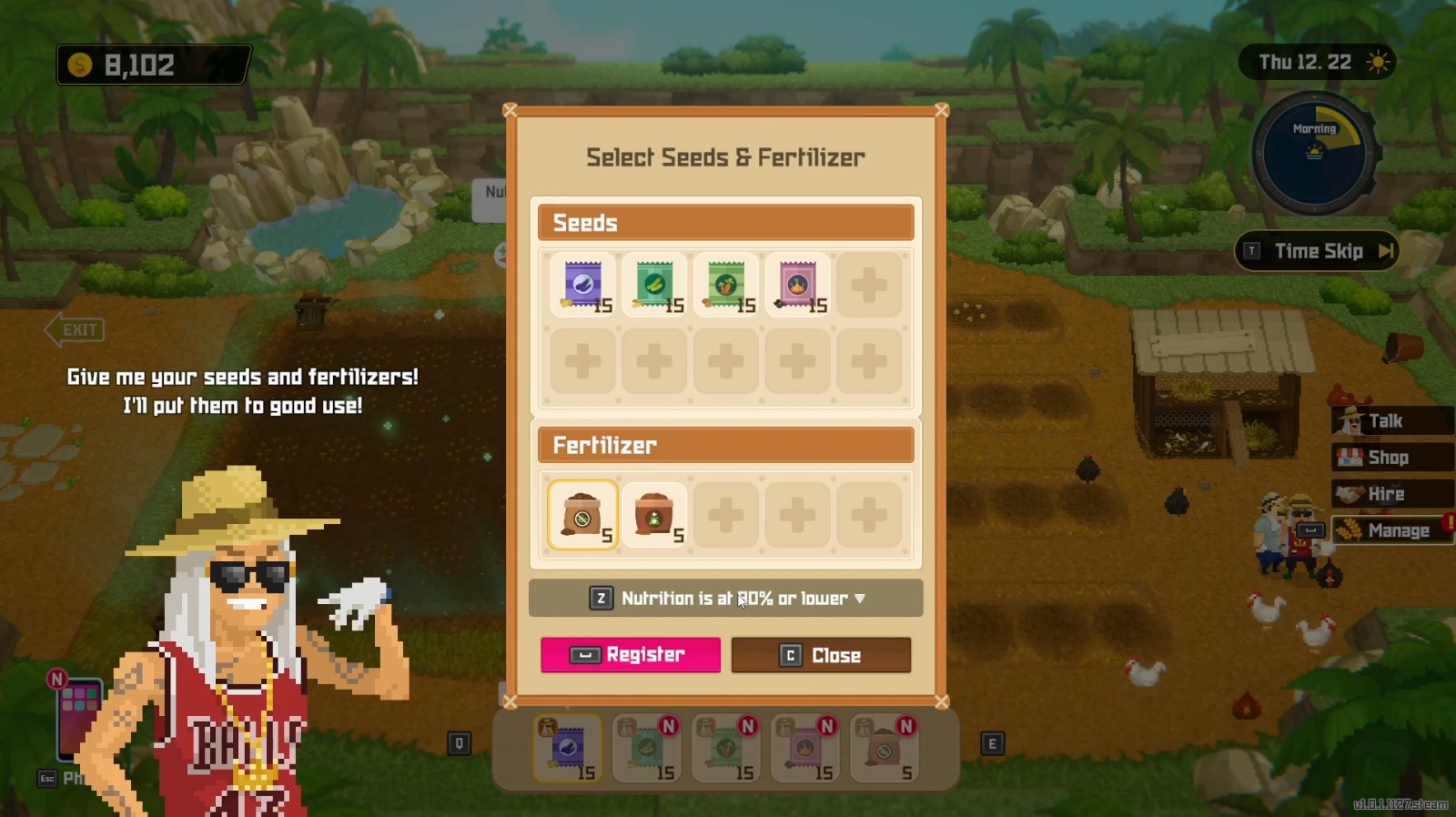 DAVE THE DIVER Guides - Farming - Neoseeker
