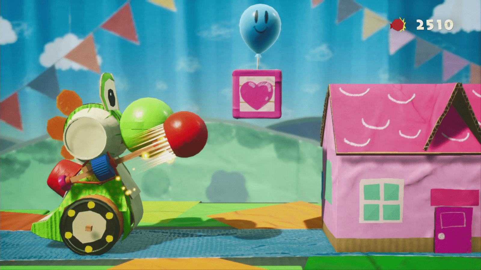 Go-Go Yoshi - Yoshi's Crafted World Walkthrough - Neoseeker