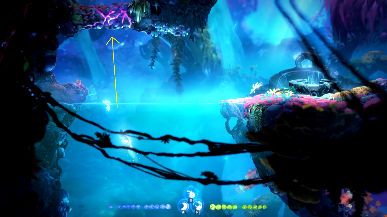 Luma Pools - Ori and the Will of the Wisps Walkthrough - Neoseeker