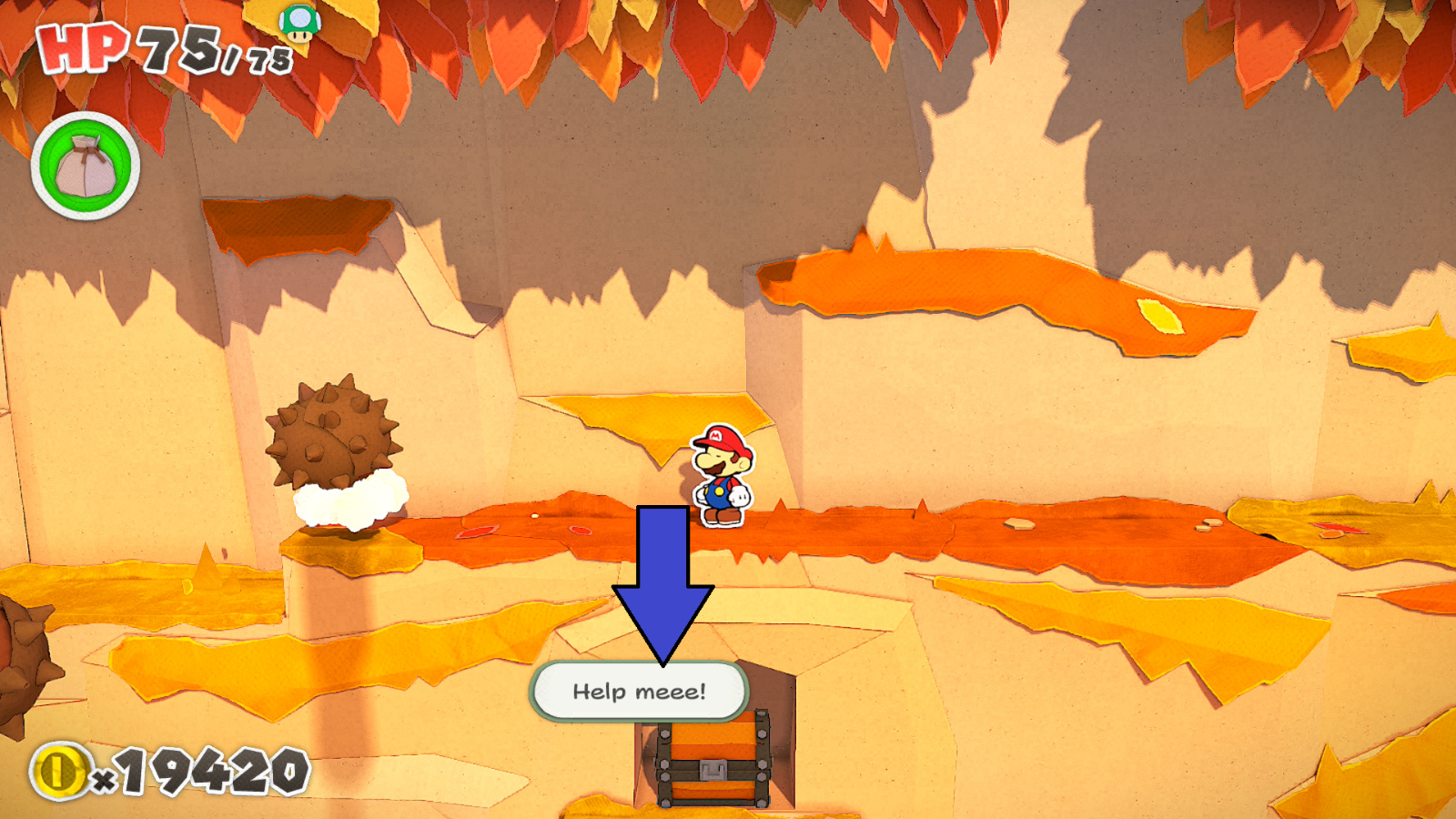 Paper Mario: Origami King - Chestnut Valley Walkthrough - Paper Mario ...