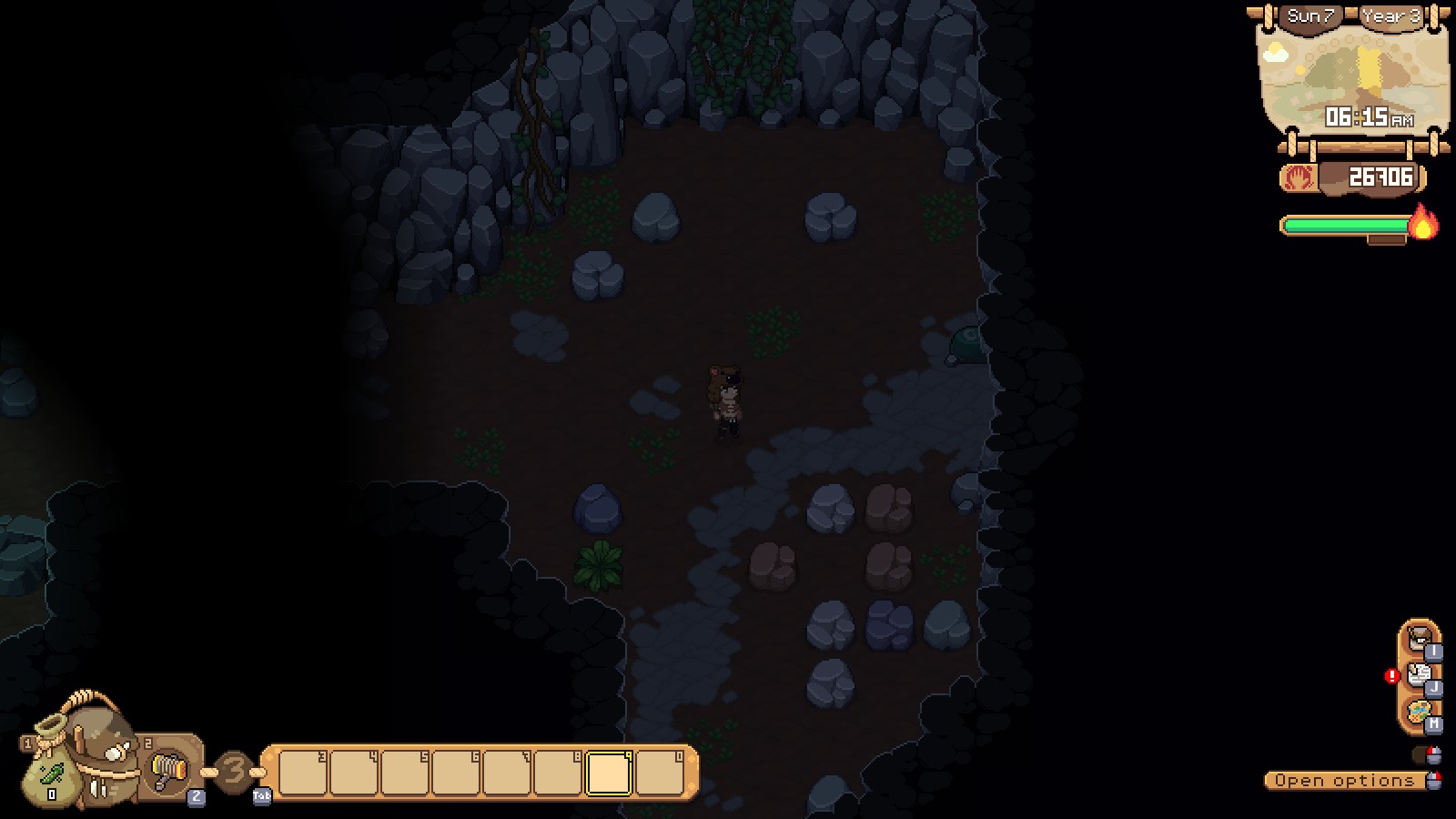 Roots of Pacha - Caves Mining Guide - Neoseeker