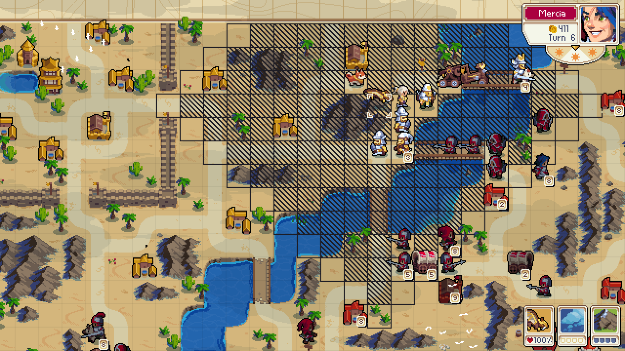 Act 4 - Mission 2: The Dashing General - Wargroove Walkthrough - Neoseeker