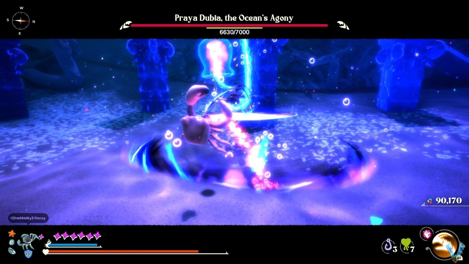 Another Crab's Treasure - Praya Dubia, The Ocean's Agony Boss Guide ...