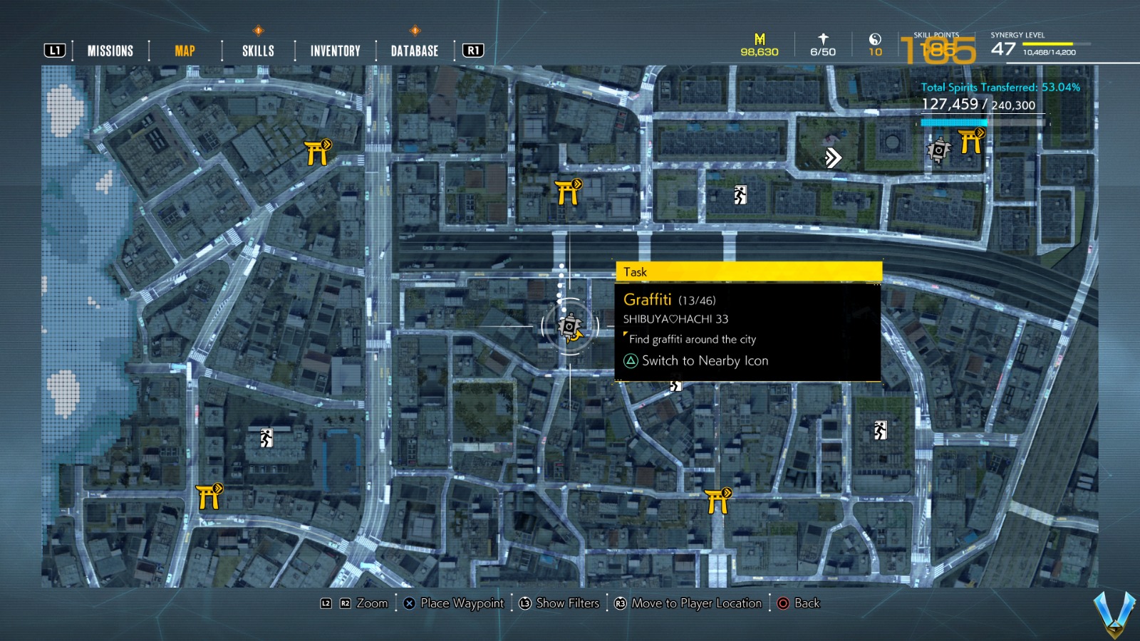 Ghostwire: Tokyo - All Shibuya♡Hachi Graffiti Locations Guide - Neoseeker