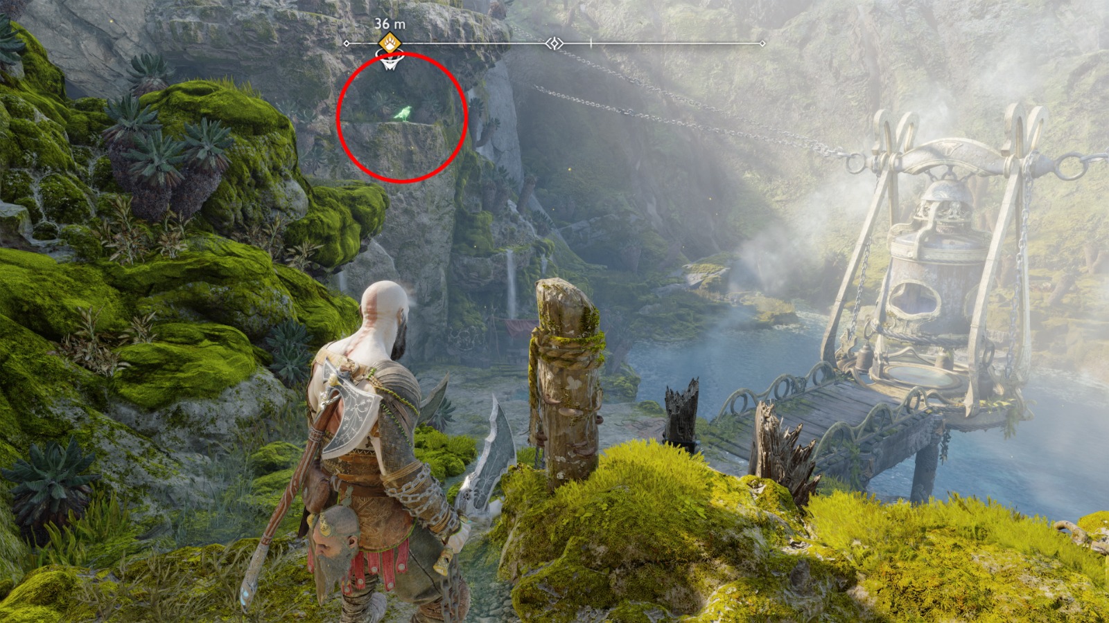 God of War Ragnarök - Odin's Ravens Location Guide - Neoseeker