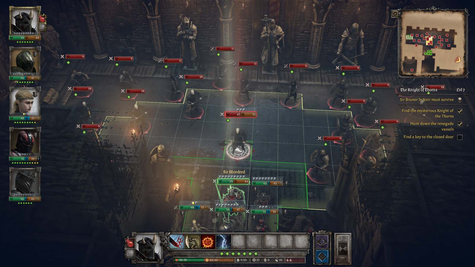 The Knight of Thorns Side Mission Guide - King Arthur: Knight's Tale ...