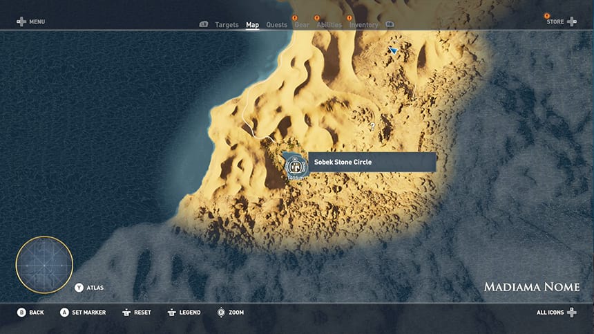 Stone Circles - Assassin's Creed Origins: The Hidden Ones Walkthrough - Neoseeker