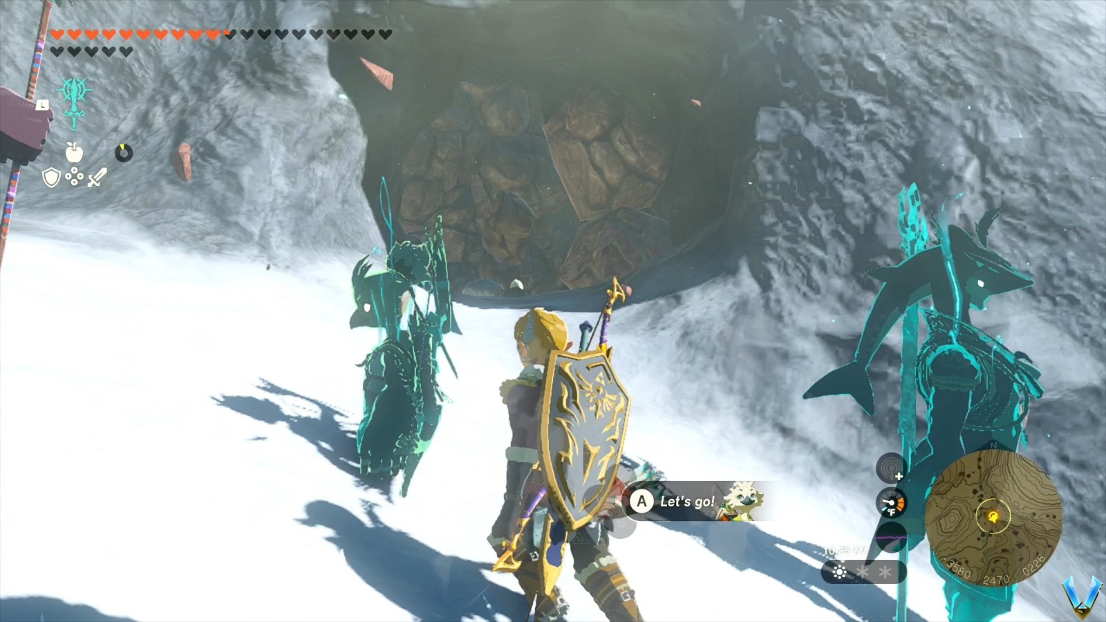 Tears of the Kingdom - The Blocked Cave Walkthrough - The Legend of ...