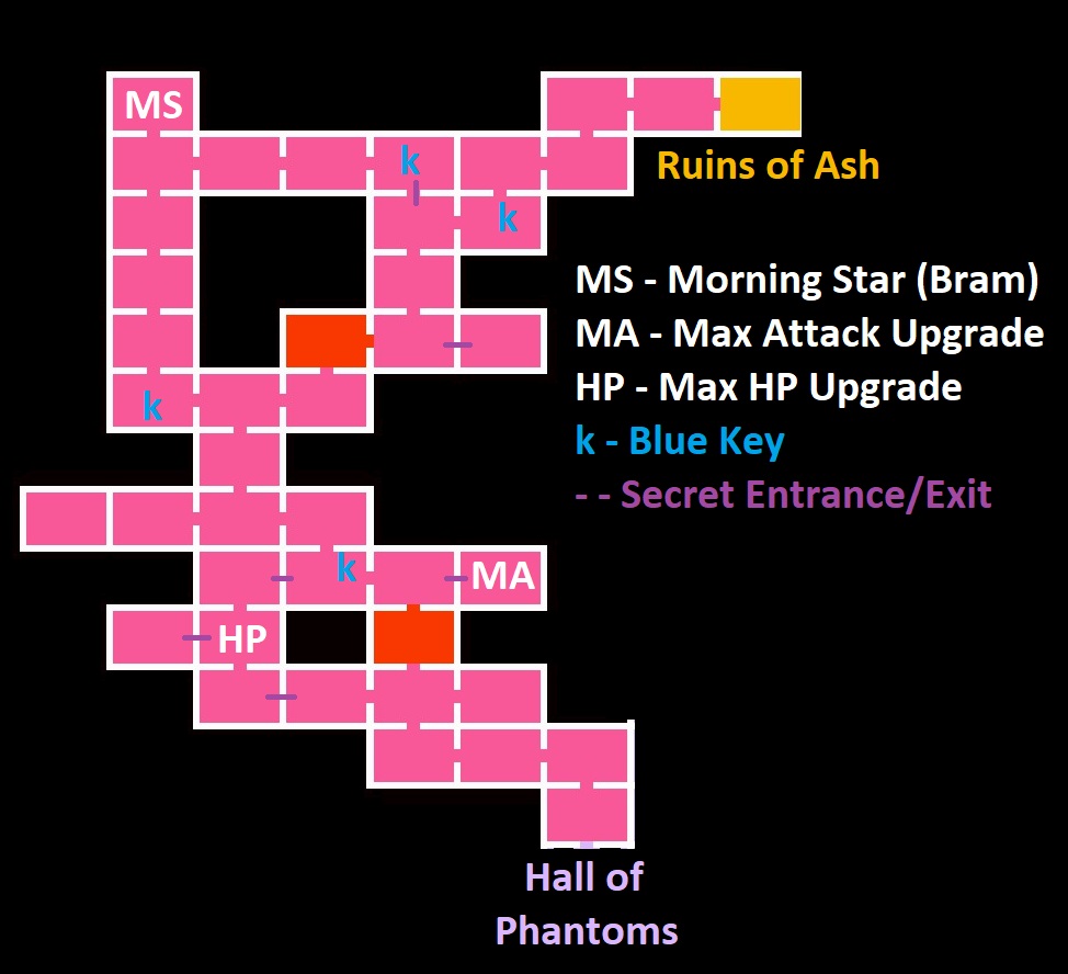 Maps - Astalon: Tears of the Earth Walkthrough - Neoseeker