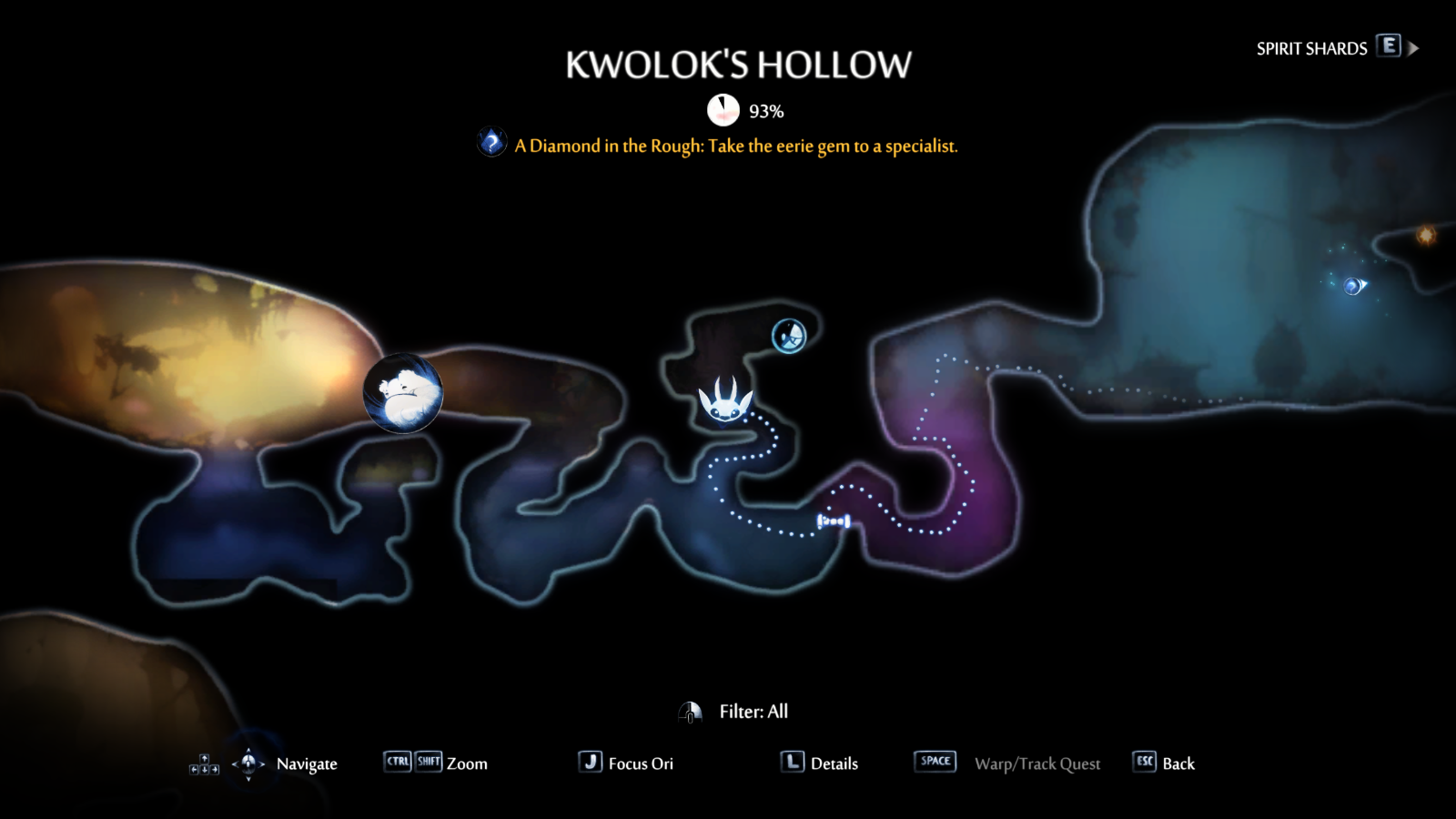 Energy Cells - Ori and the Will of the Wisps Walkthrough - Neoseeker