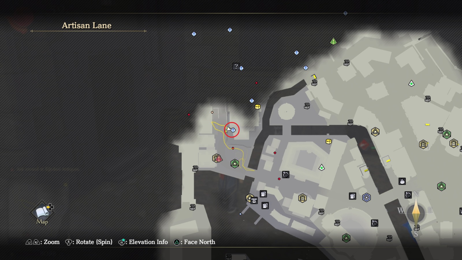 Ys IX: Monstrum Nox - Artisan Lane Walkthrough - Neoseeker