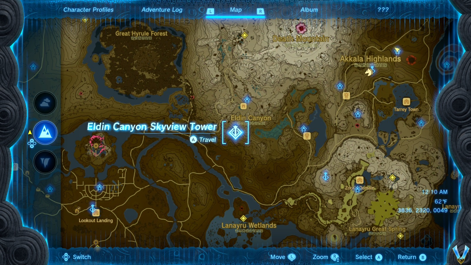 Tears of the Kingdom - All Skyview Tower Locations Guide - The Legend ...