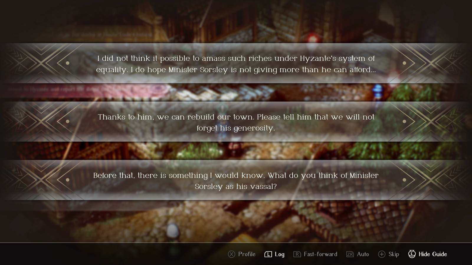 Chapter 9 Part 1 - Dwindling Light Guide - Triangle Strategy - Neoseeker