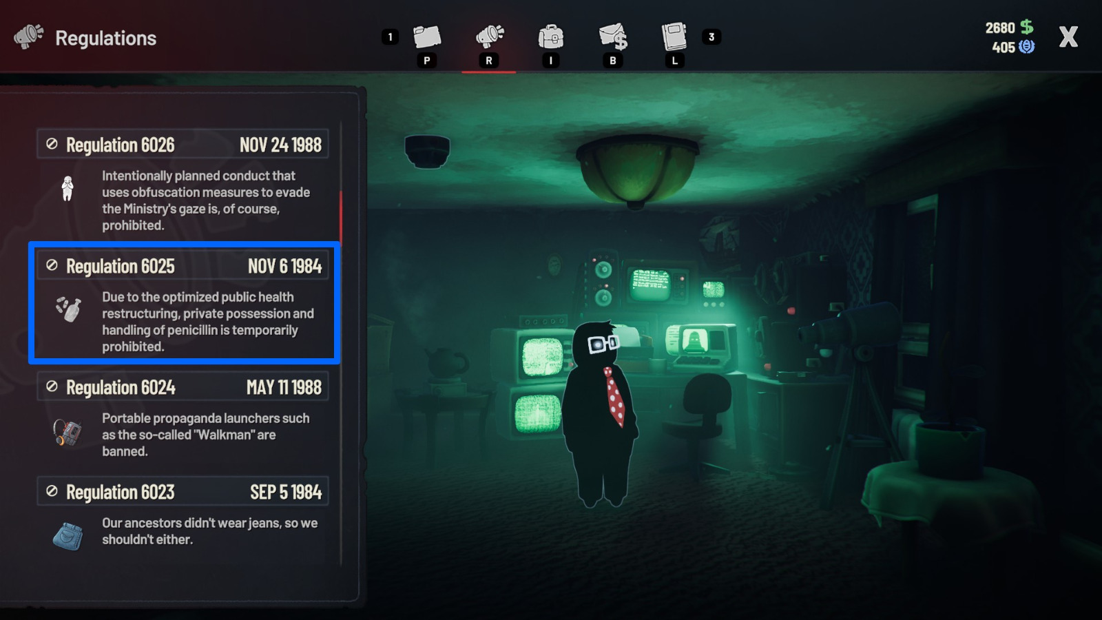 The Penicillin Pusher - Beholder 3 Walkthrough - Neoseeker