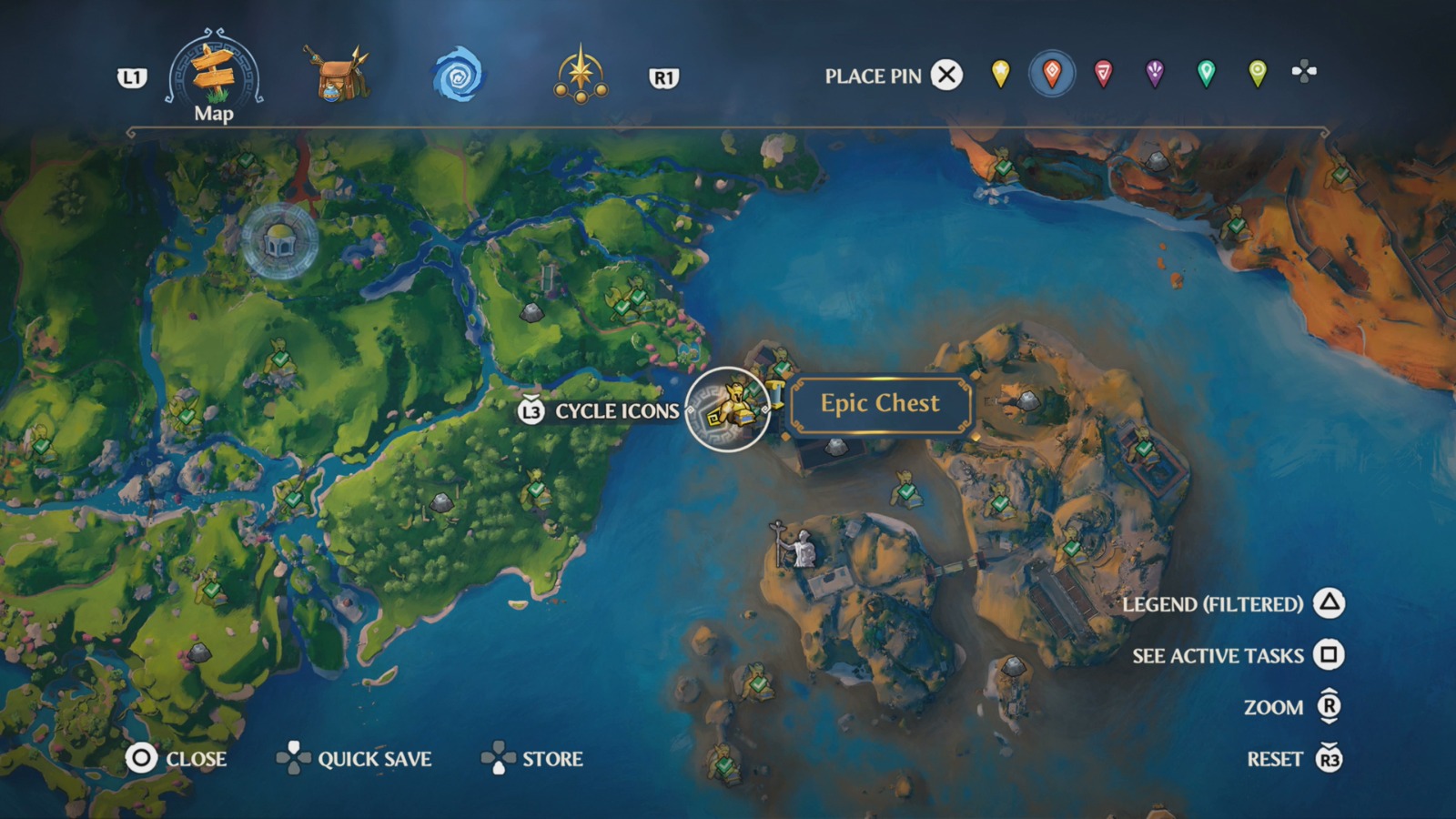 Clashing Rocks Chest Locations - Immortals Fenyx Rising Walkthrough ...