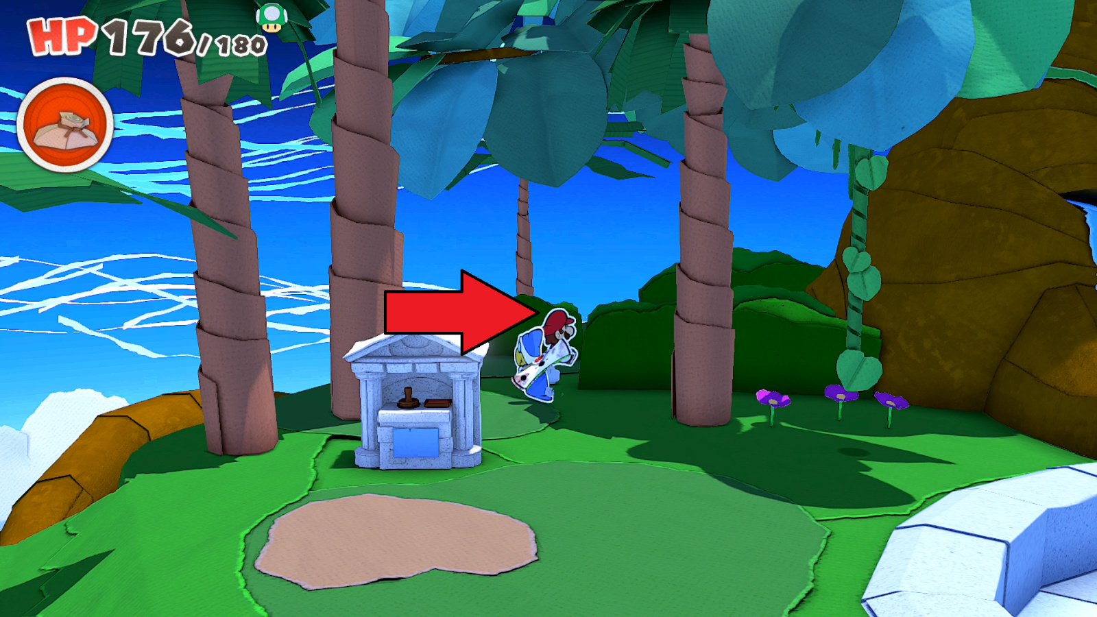 Paper Mario: Origami King - Spring of Jungle Mist Walkthrough - Paper ...