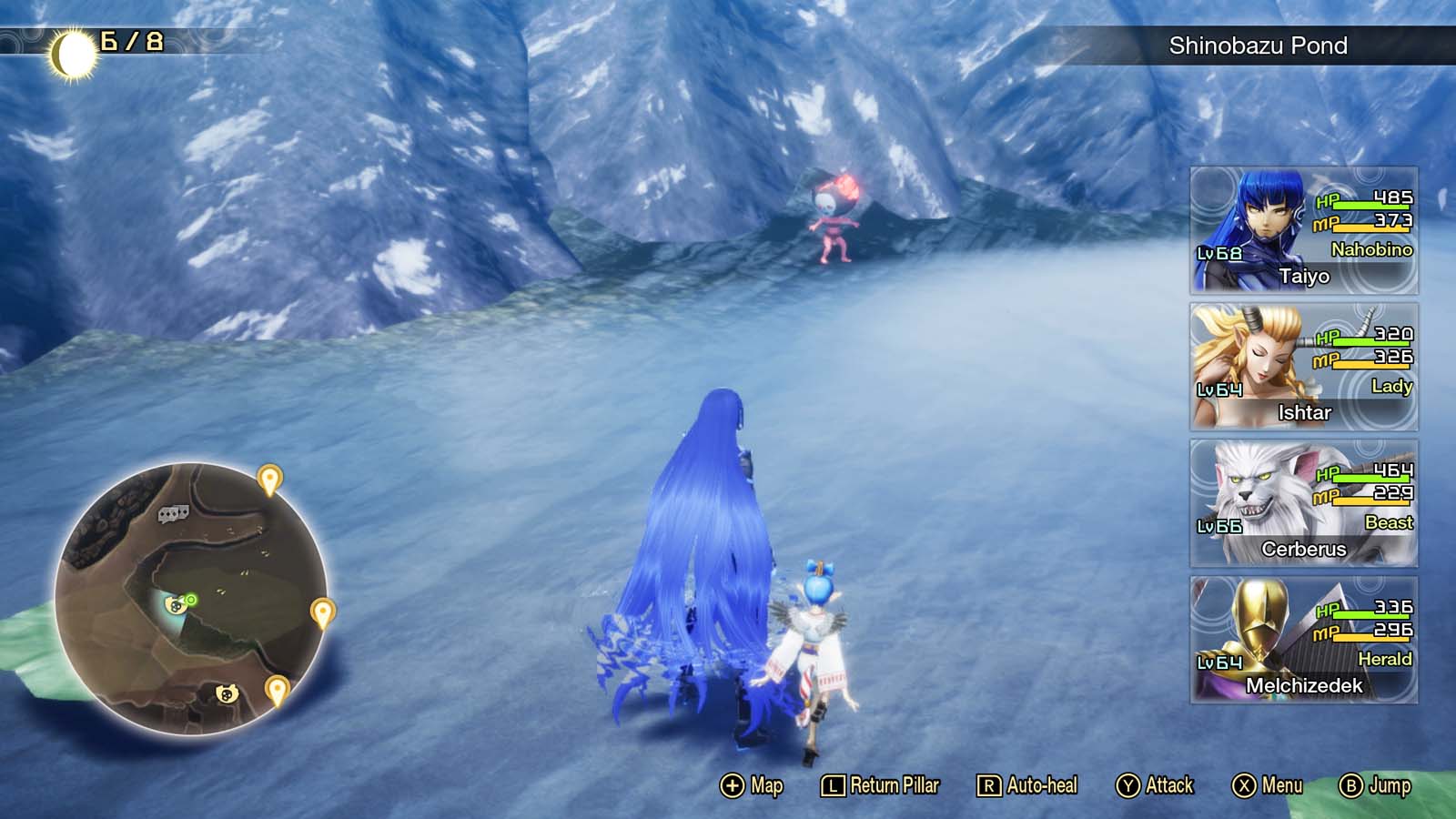 Miman Locations #151-200 for Da'at: Taito - Shin Megami Tensei V ...