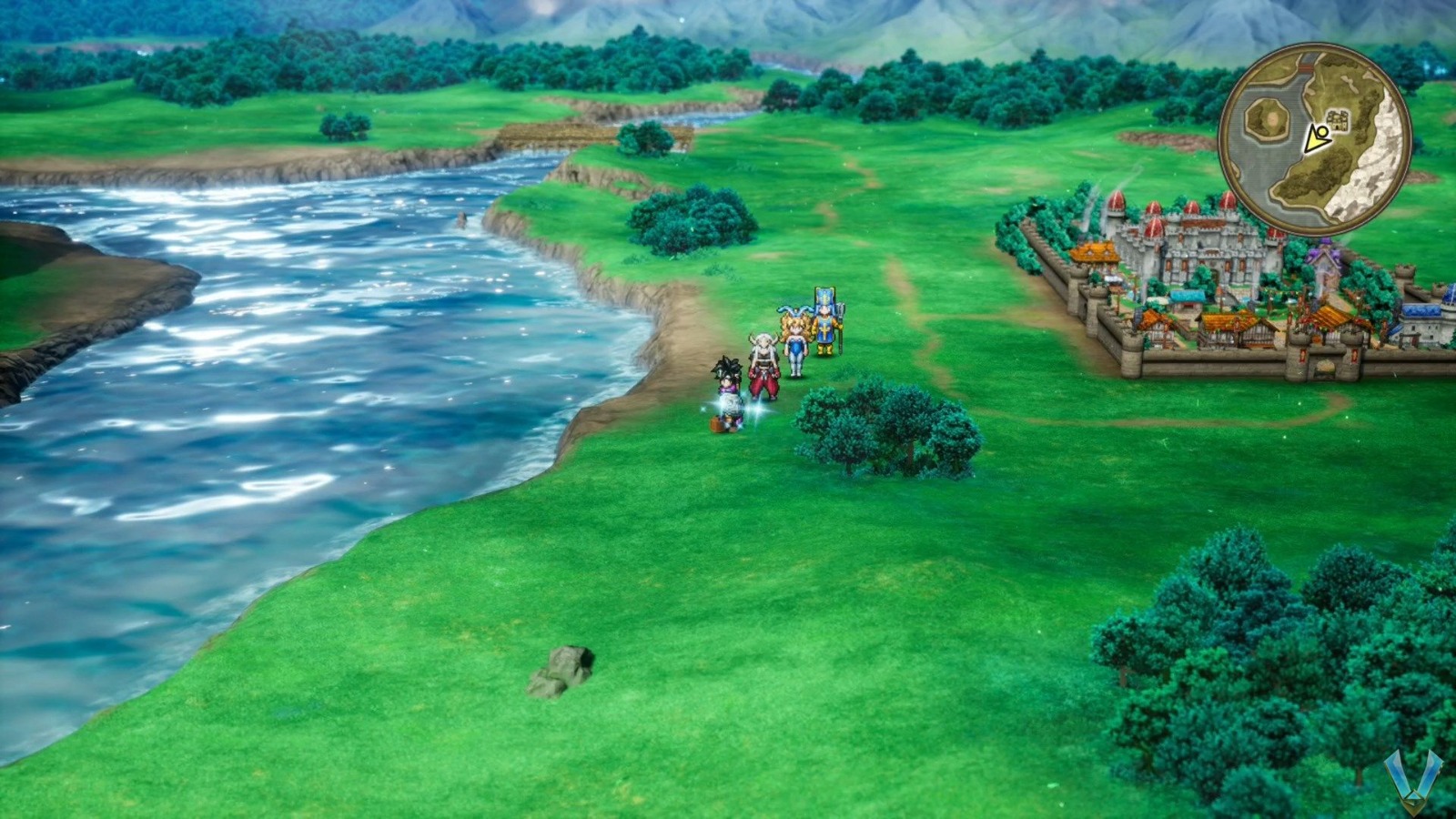 Aliahan - Dragon Quest III HD-2D Remake Walkthrough - Neoseeker